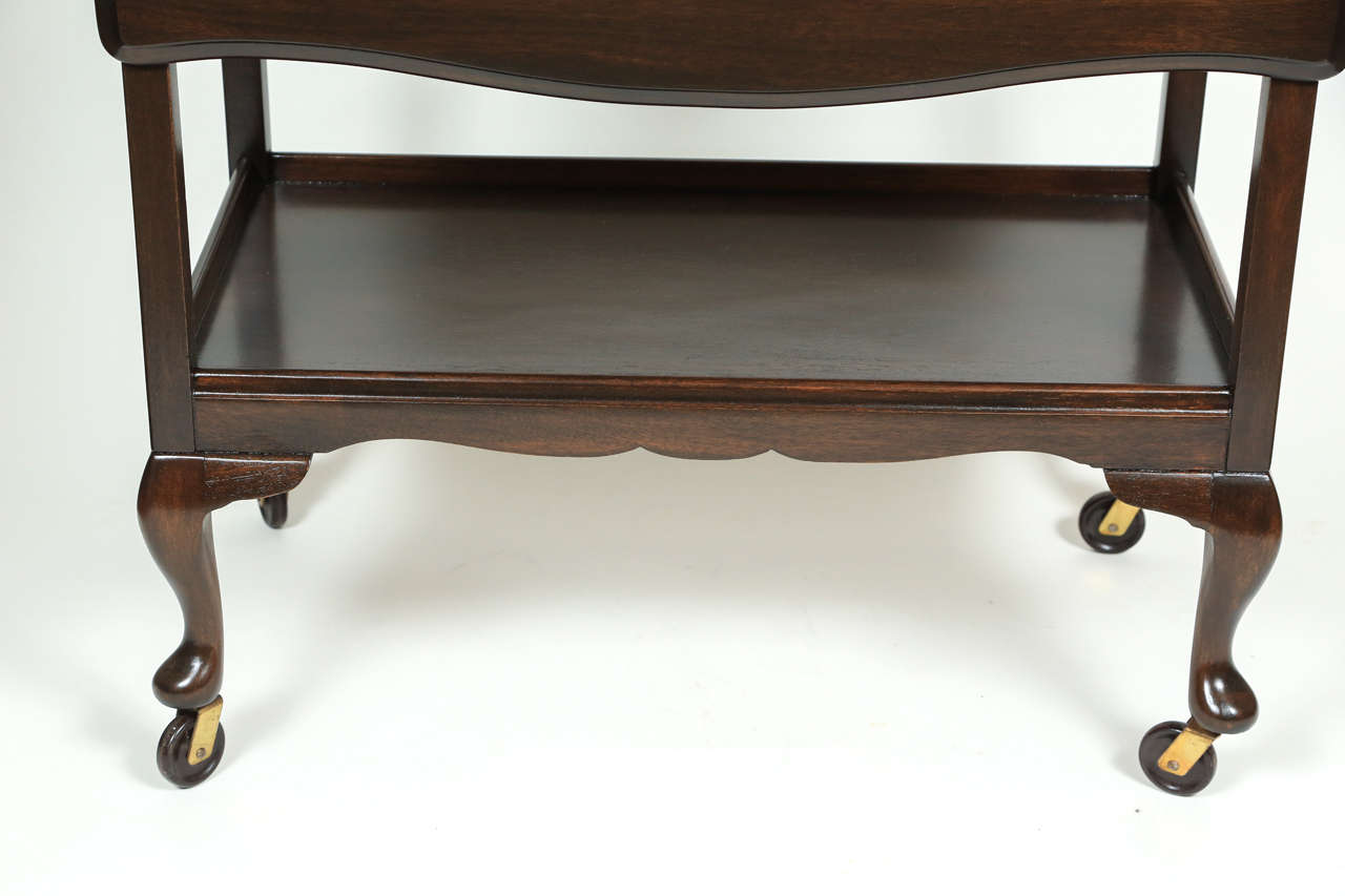 Queen Anne Bar Cart at 1stDibs | queen of carts