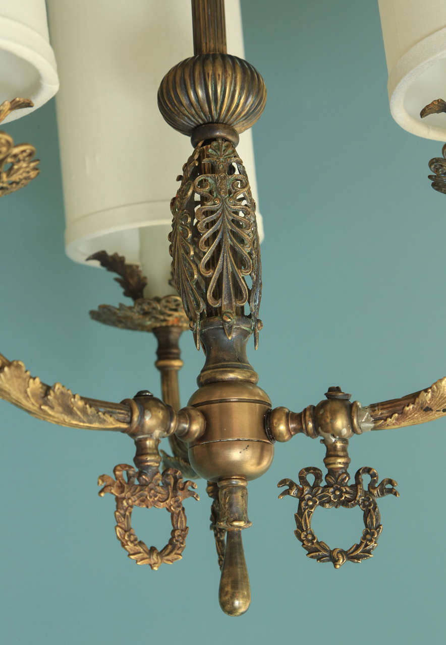 Brass Gas Lamp Hanging Pendant at 1stDibs
