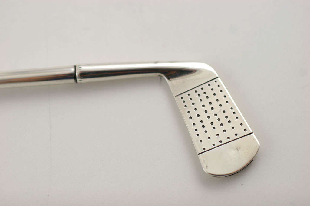 Sterling Silver Golf Putter Stirrer at 1stDibs