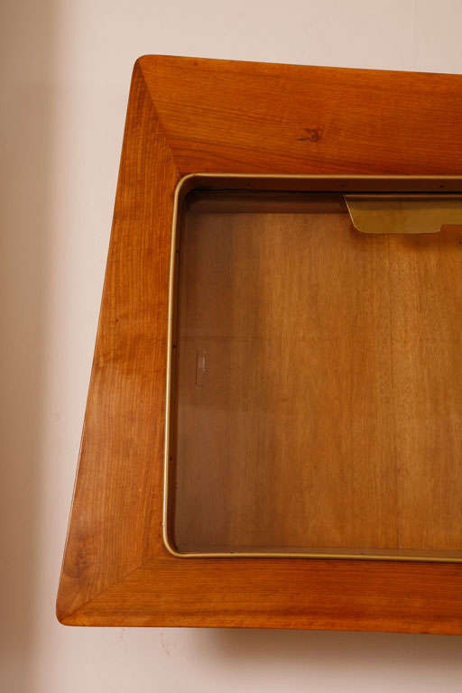 1950s Wall-Mounted Display Cabinet, Attributed to Ico Parisi For Sale ...