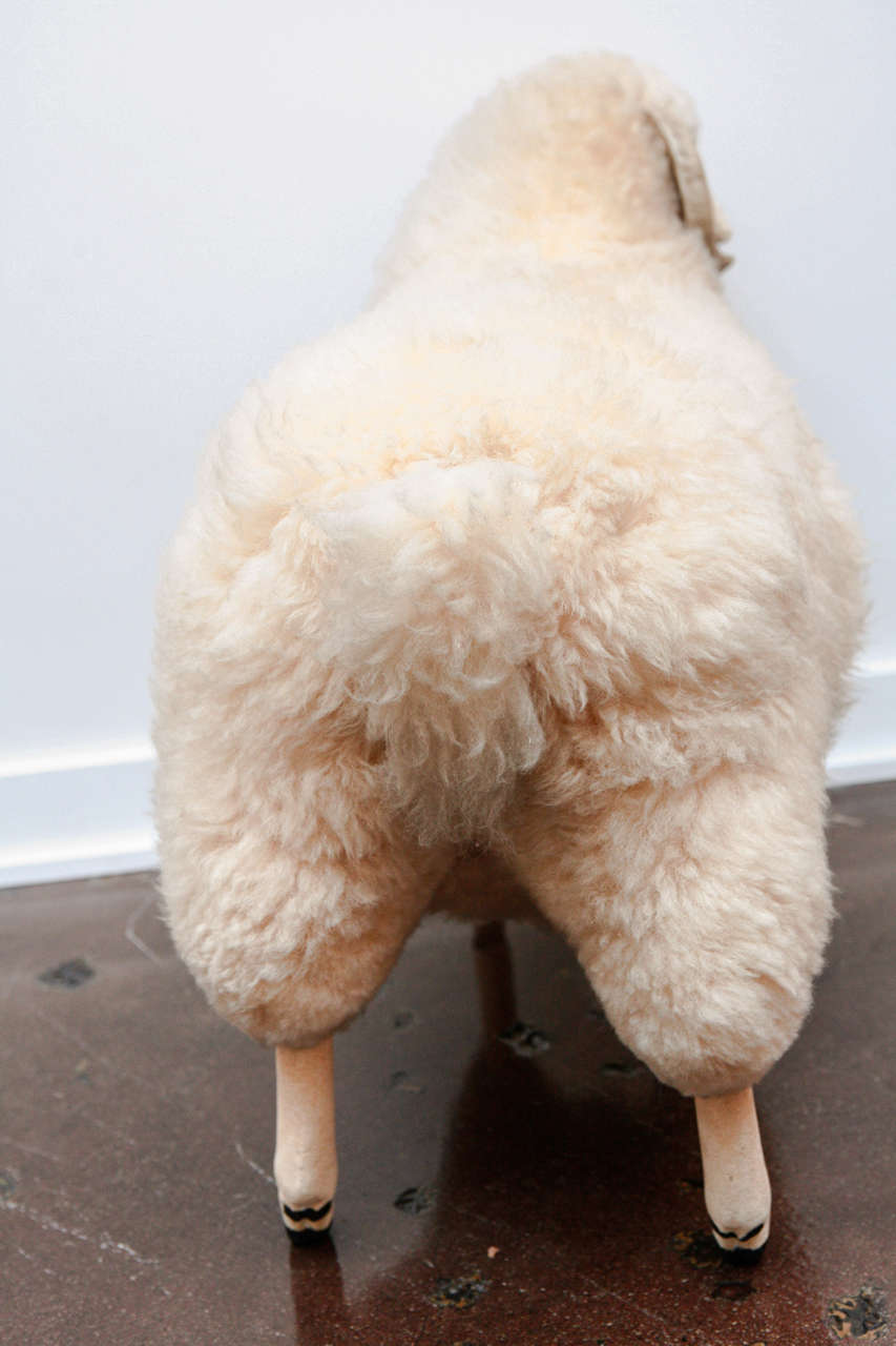 Vintage Life Size Sheep with Horns at 1stDibs | lifesize sheep