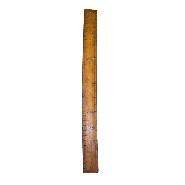 Giant Folk Ruler at 1stDibs