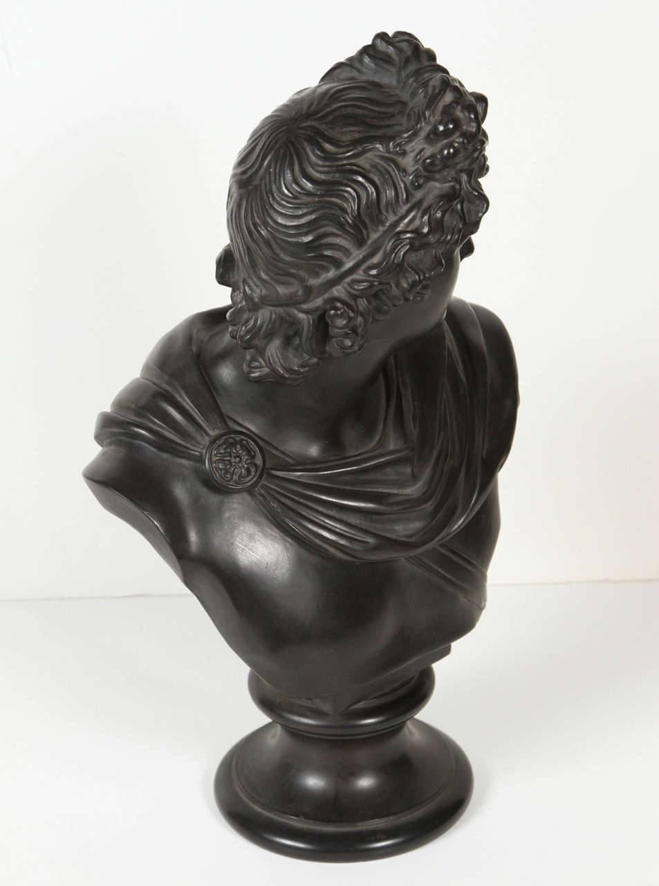 19th Century Danish Black Basalt Bust of Apollo Belvedere at 1stDibs ...