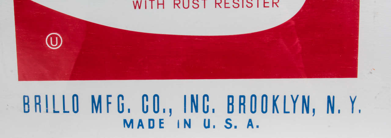 Painted Plywood Brillo Box in the Manner of Andy Warhol at 1stDibs ...