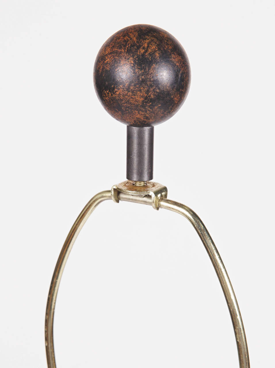 Vintage Industrial Coil Spring Lamp at 1stDibs