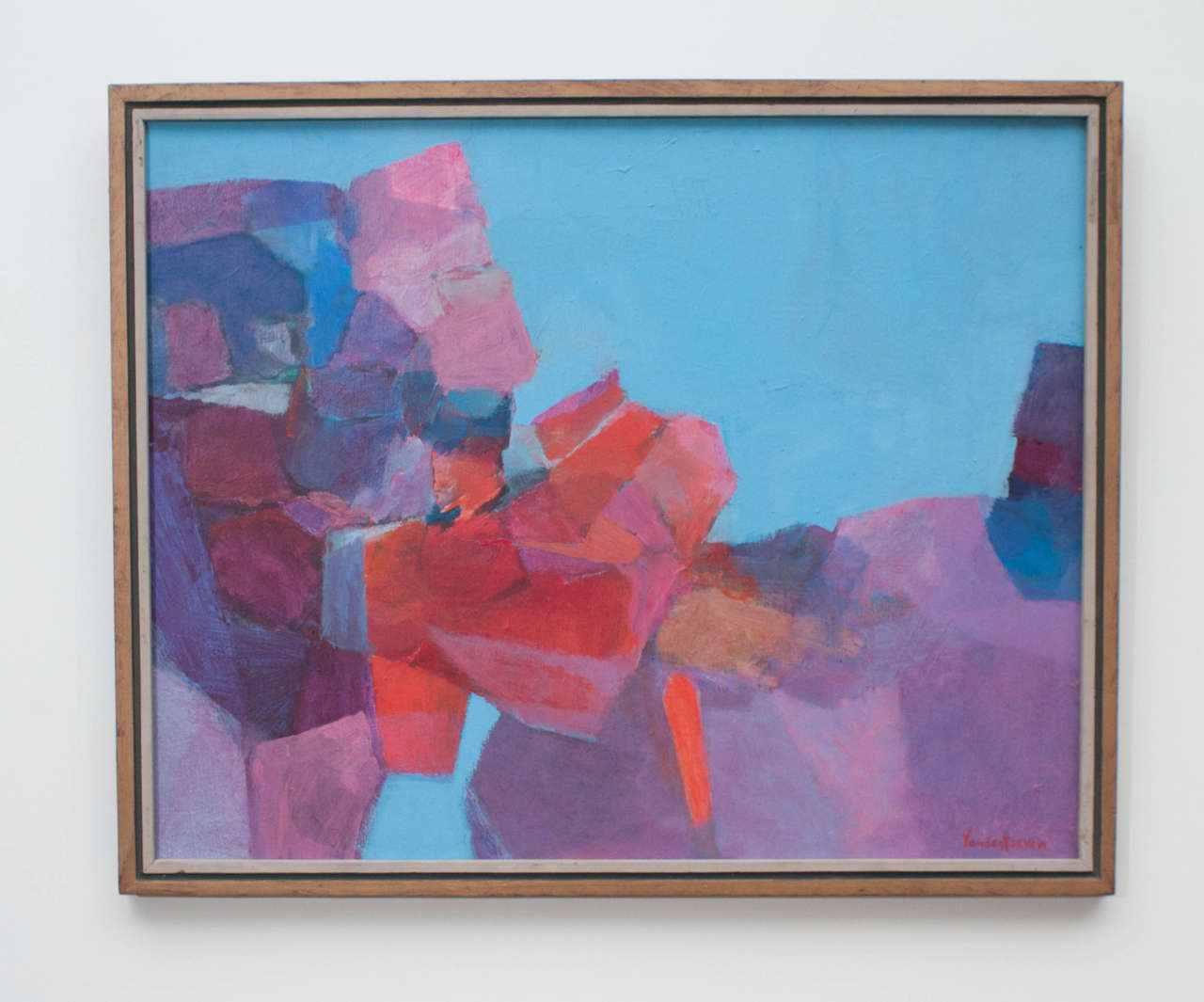 Mary Vander Hoeven Abstract Oil on Panel For Sale at 1stDibs