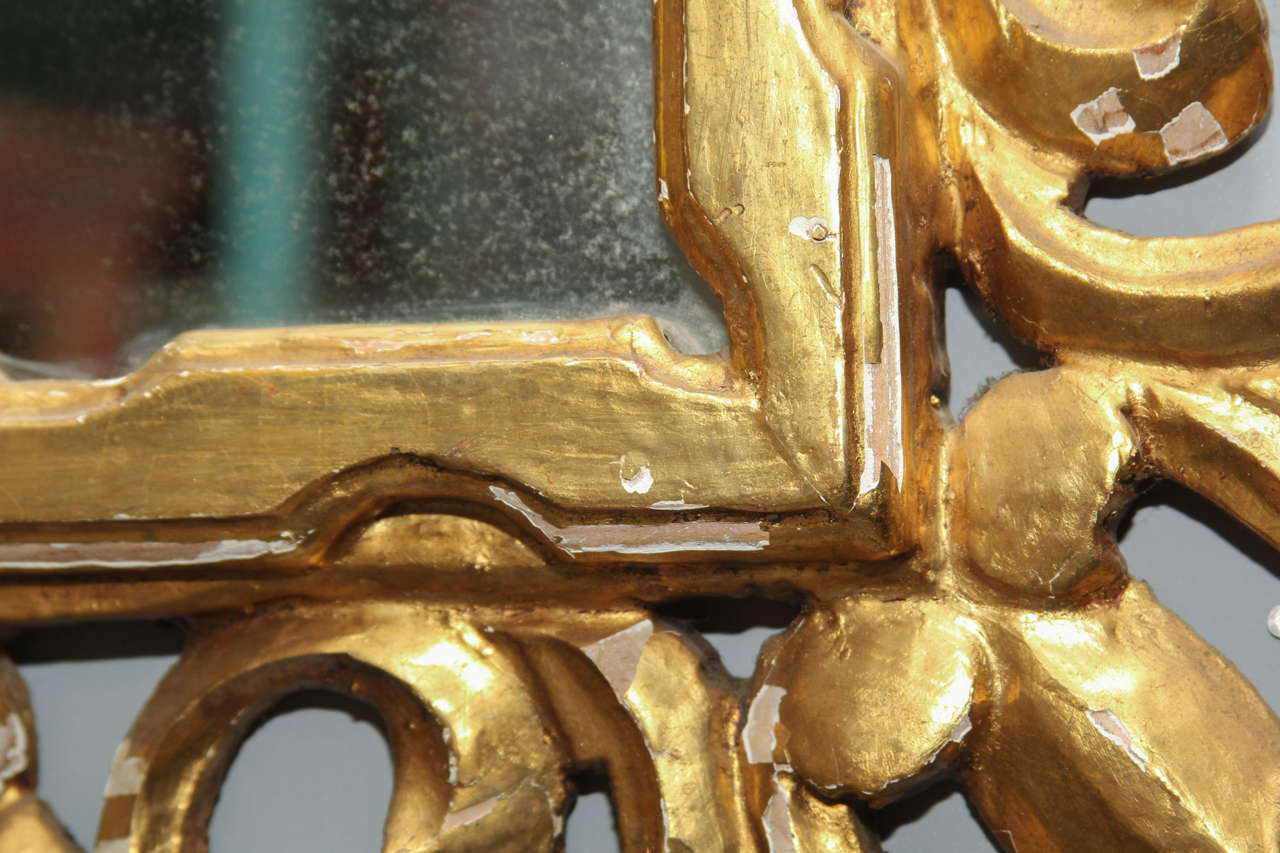 Carved Giltwood Mirror at 1stDibs