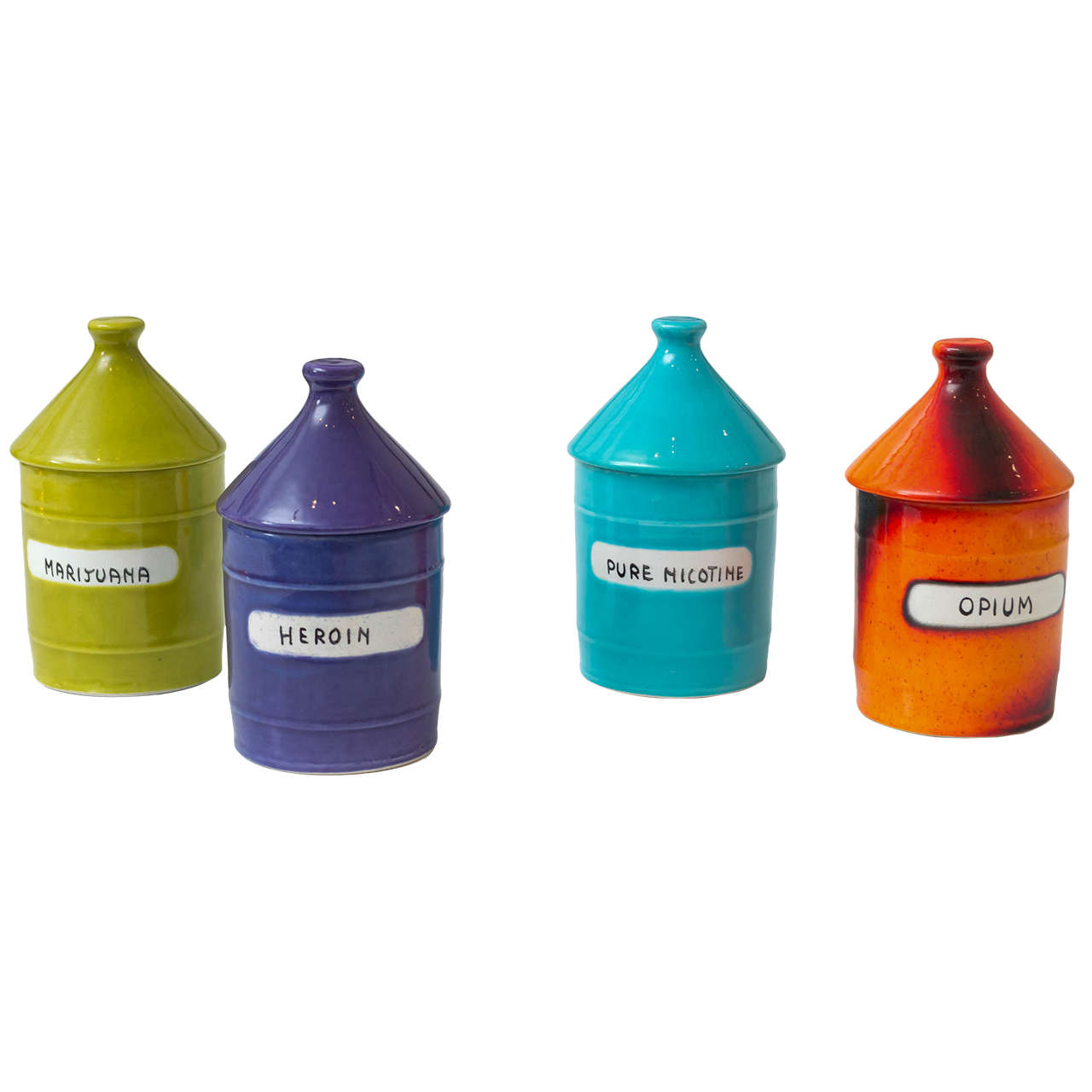 Raymor Italian Drug Jars at 1stDibs