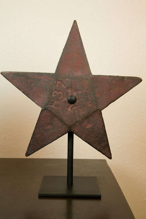 Halladay H37 Star Red Windmill Weight For Sale at 1stDibs | windmill ...
