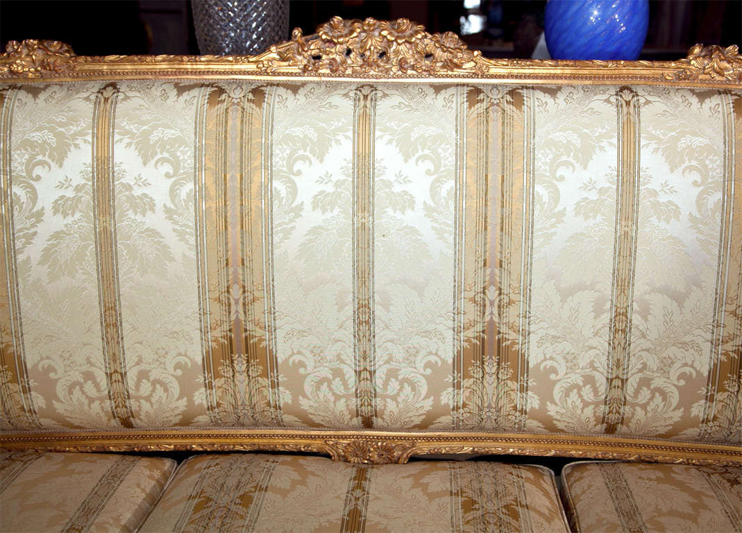 French Rococo Style Canapé at 1stDibs