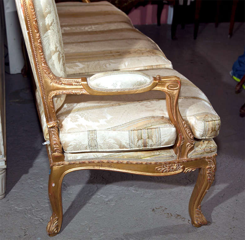 French Rococo Style Canapé at 1stDibs