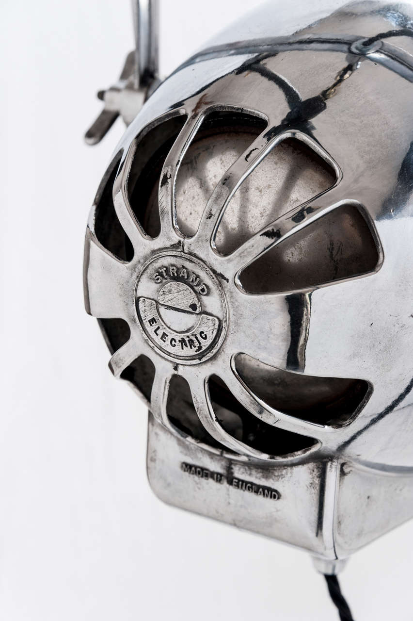 Strand Patt 123 Vintage Industrial Theatre Lamp For Sale at 1stDibs ...