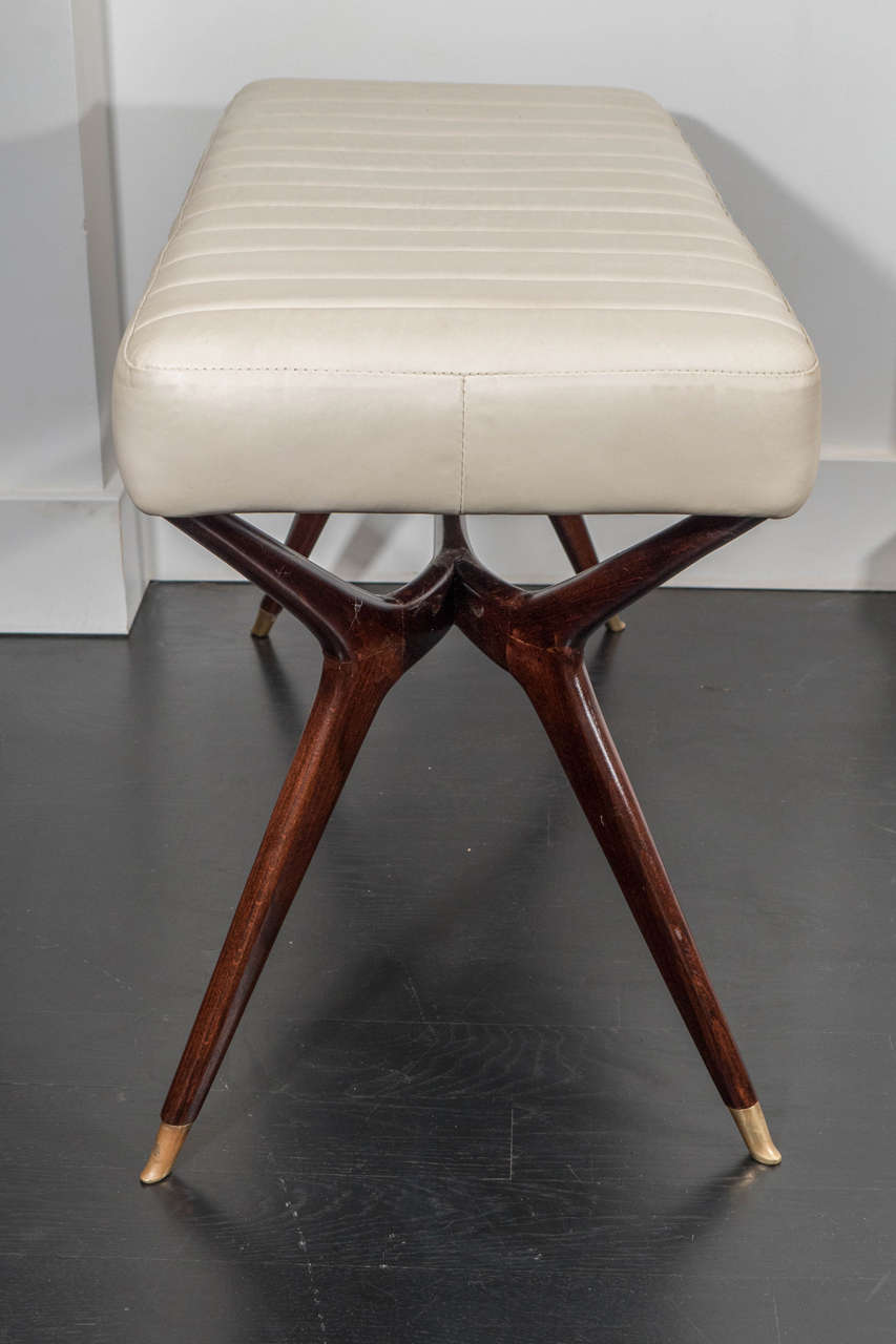 Carved Italian Bench at 1stDibs