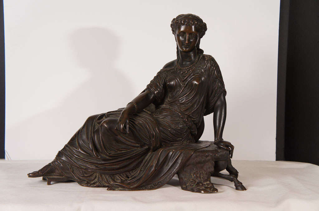 Classical Bronze of a Greek or Roman Female Figure For Sale at 1stDibs ...