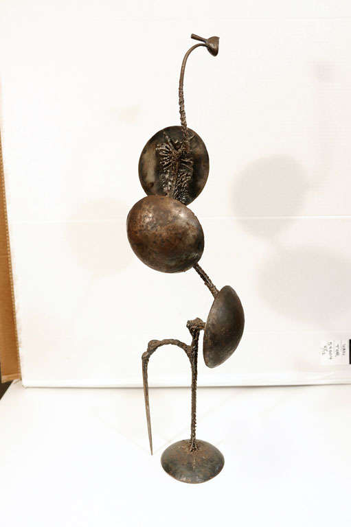 Robert Clothier(1921-1999) Surrealist Metal Sculpture at 1stDibs