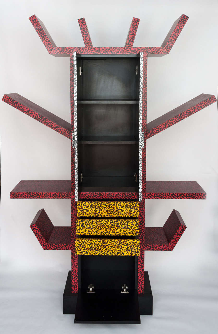 A Memphis "Casablanca" Bookcase designed by Ettore Sottsass (1917-2007 ...