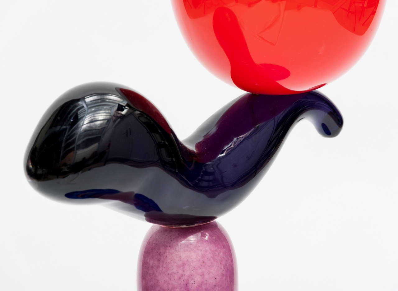 Peter Shire Murano glass object "Bold Soul Sister Bowl", England circa ...