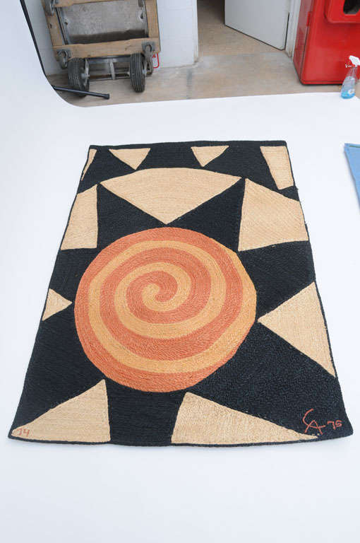Alexander Calder Cisel Tapestry/Rug at 1stDibs | calder rug, cisel rug ...