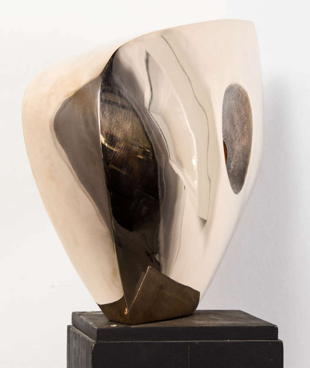 Gold bronze sculpture by Johannes Scheer For Sale at 1stDibs