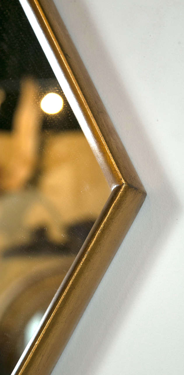 Pair of Labarge Diamond Shaped Mirrors at 1stDibs