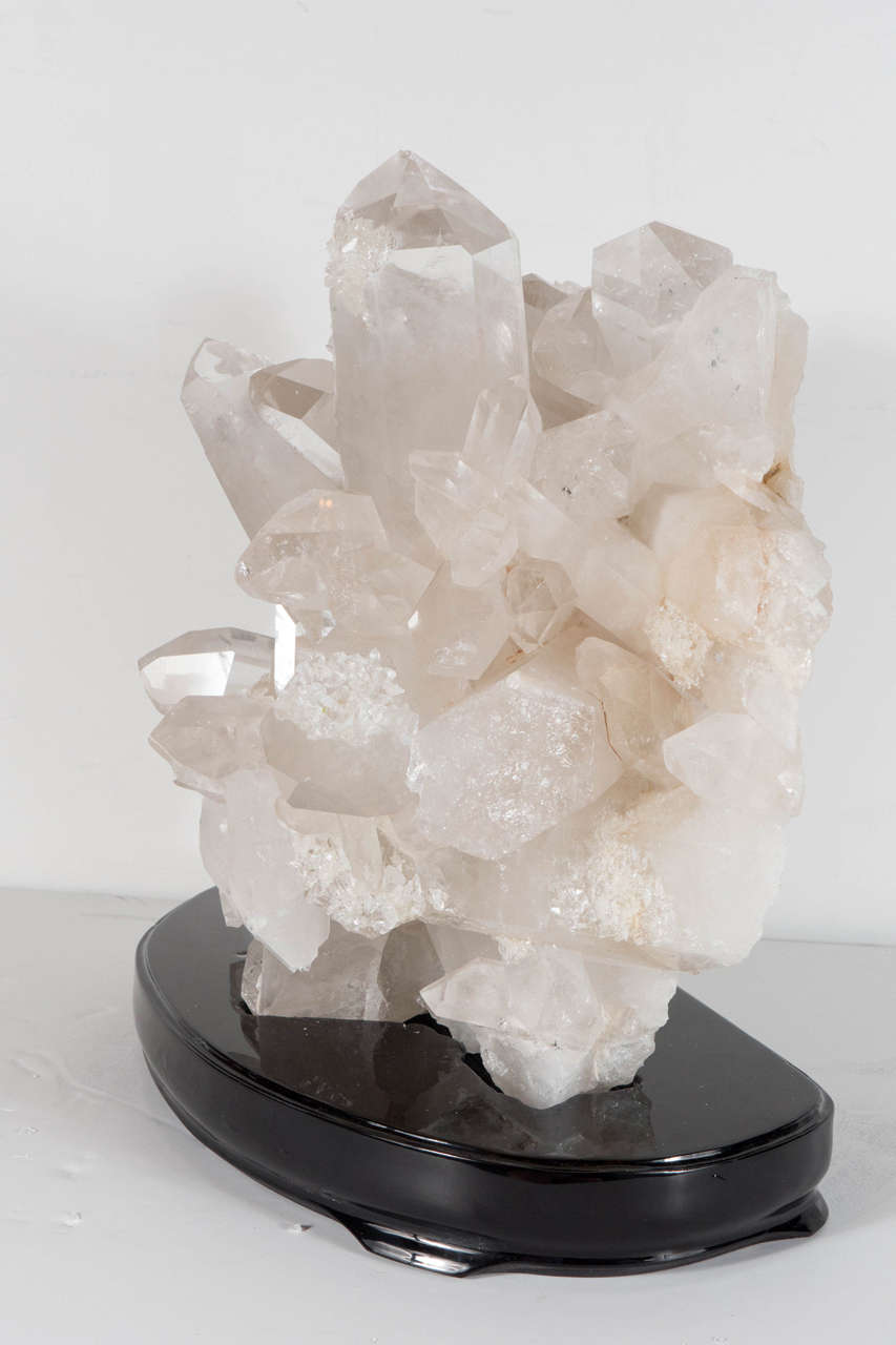 Impressive and Stunning Rock Crystal Quartz Mineral Specimen at 1stDibs