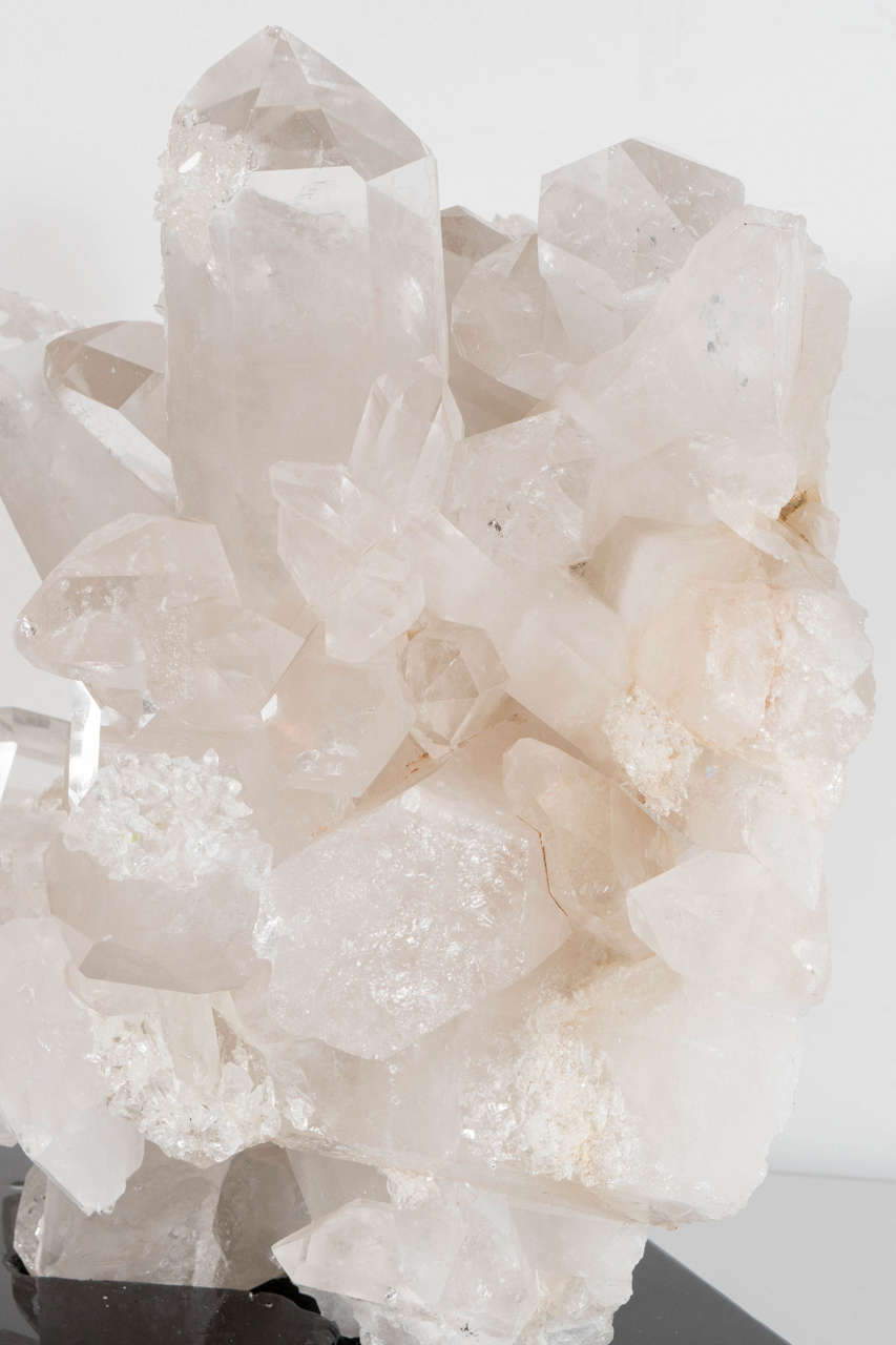 Impressive and Stunning Rock Crystal Quartz Mineral Specimen at 1stDibs