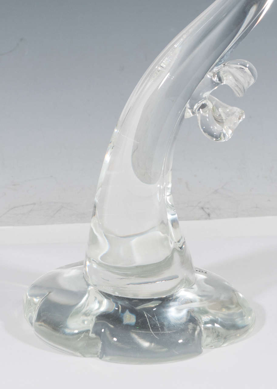 A Midcentury Formia Murano Glass Perching Birds Sculpture at 1stDibs ...