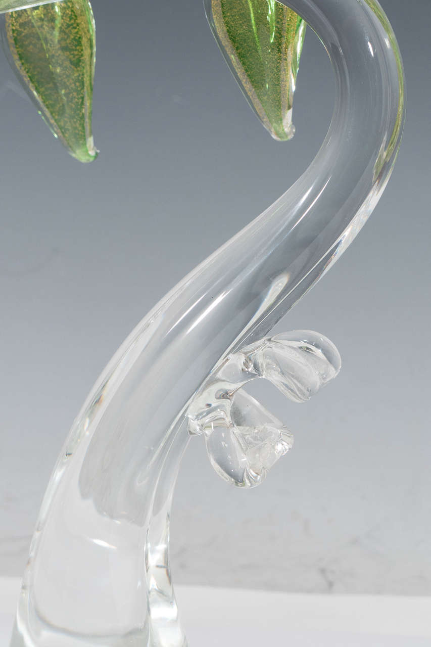 A Midcentury Formia Murano Glass Perching Birds Sculpture at 1stDibs ...