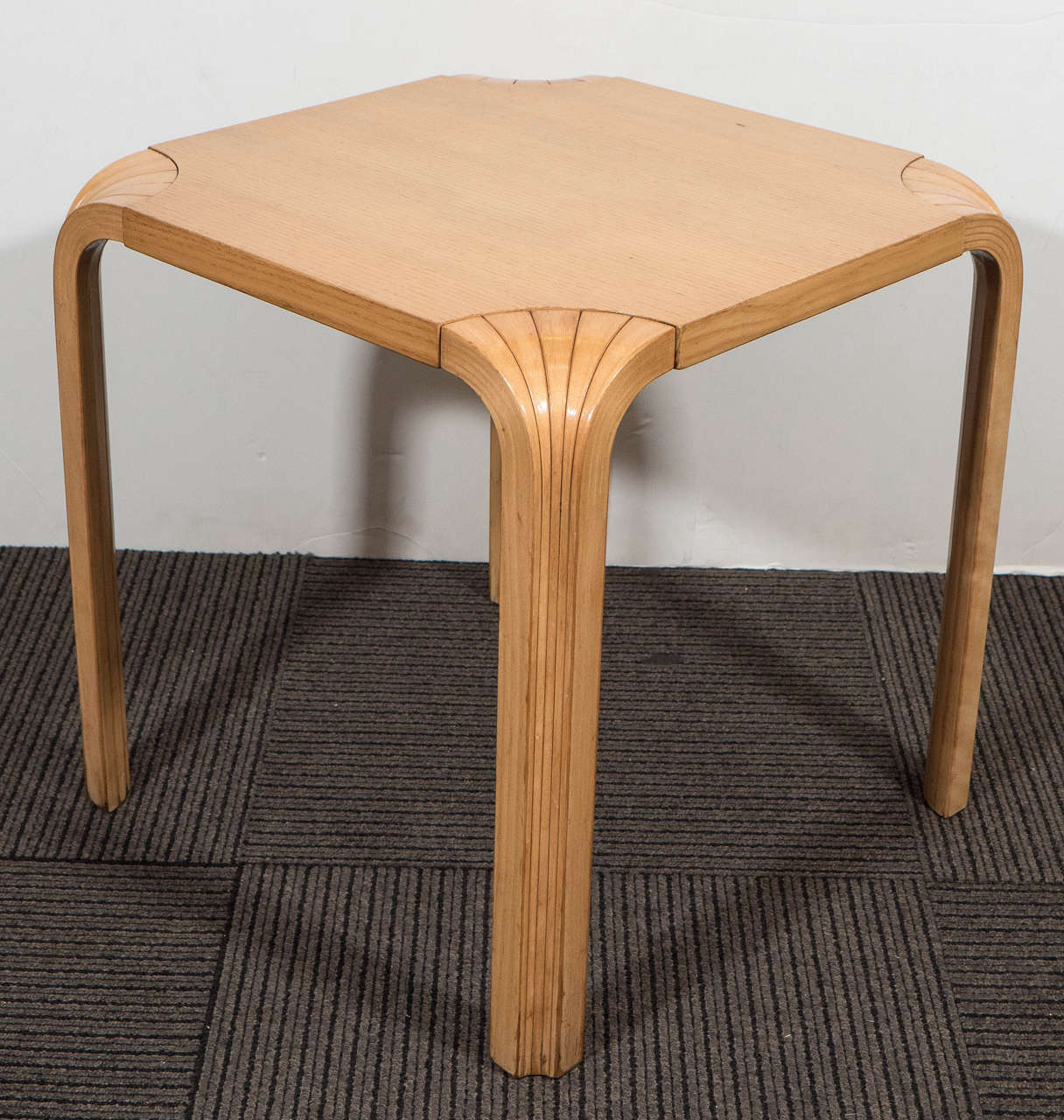 An Alvar Aalto Fan Leg Birch Side Table for ICF Group at 1stDibs ...