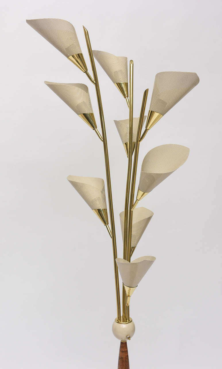 1950s Italian Calla Lily Floor Lamp at 1stDibs | calla flower floor ...