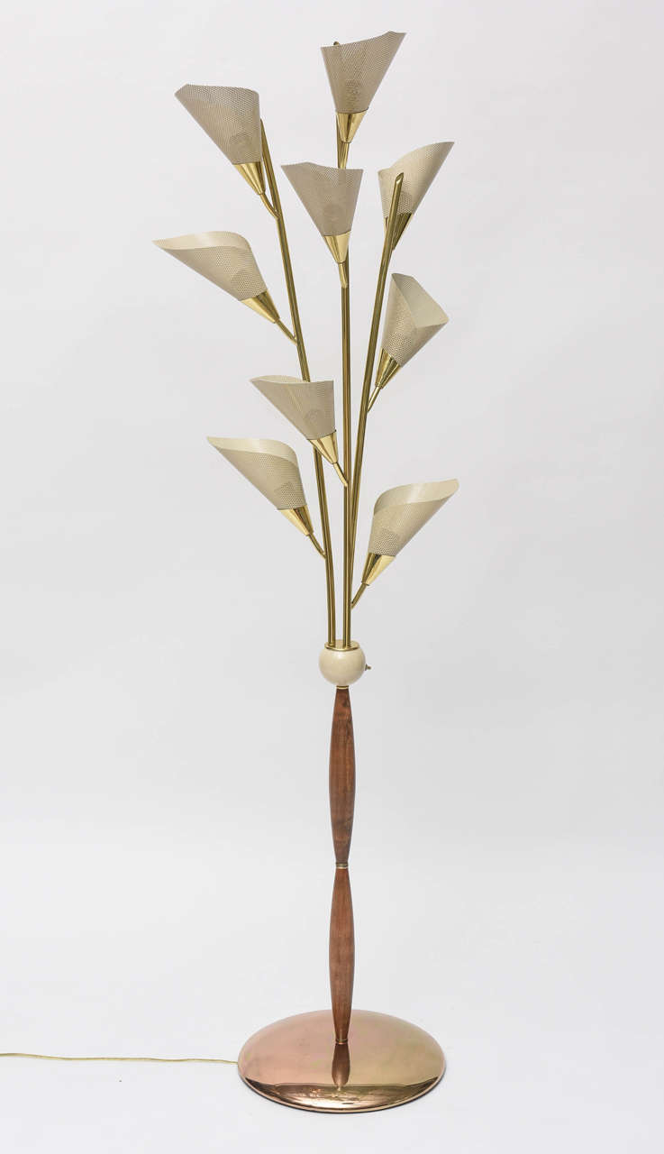1950s Italian Calla Lily Floor Lamp at 1stDibs | calla flower floor ...