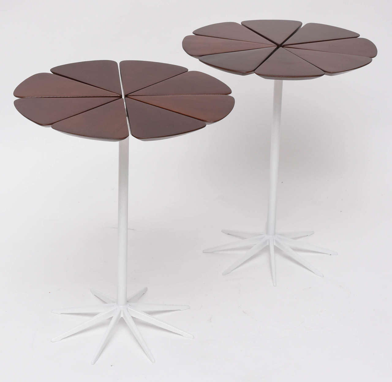 Pair of Richard Schultz Petal Side Tables at 1stDibs