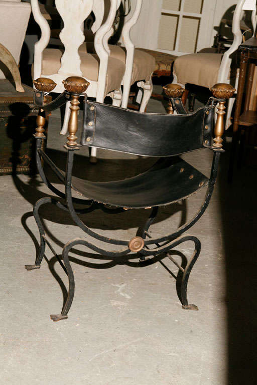 Italian Curule Savonarola Gothic Throne Chair at 1stDibs | savonarola ...