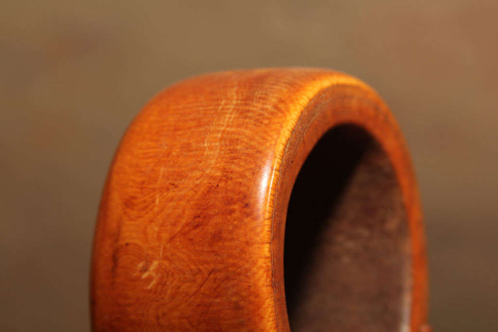 African Carved Ivory Bangle at 1stDibs