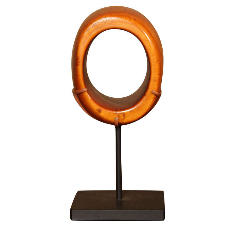 African Carved Ivory Bangle at 1stDibs