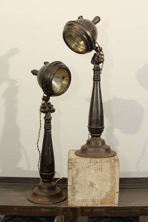 Harley Davidson Head Light Lamps at 1stDibs