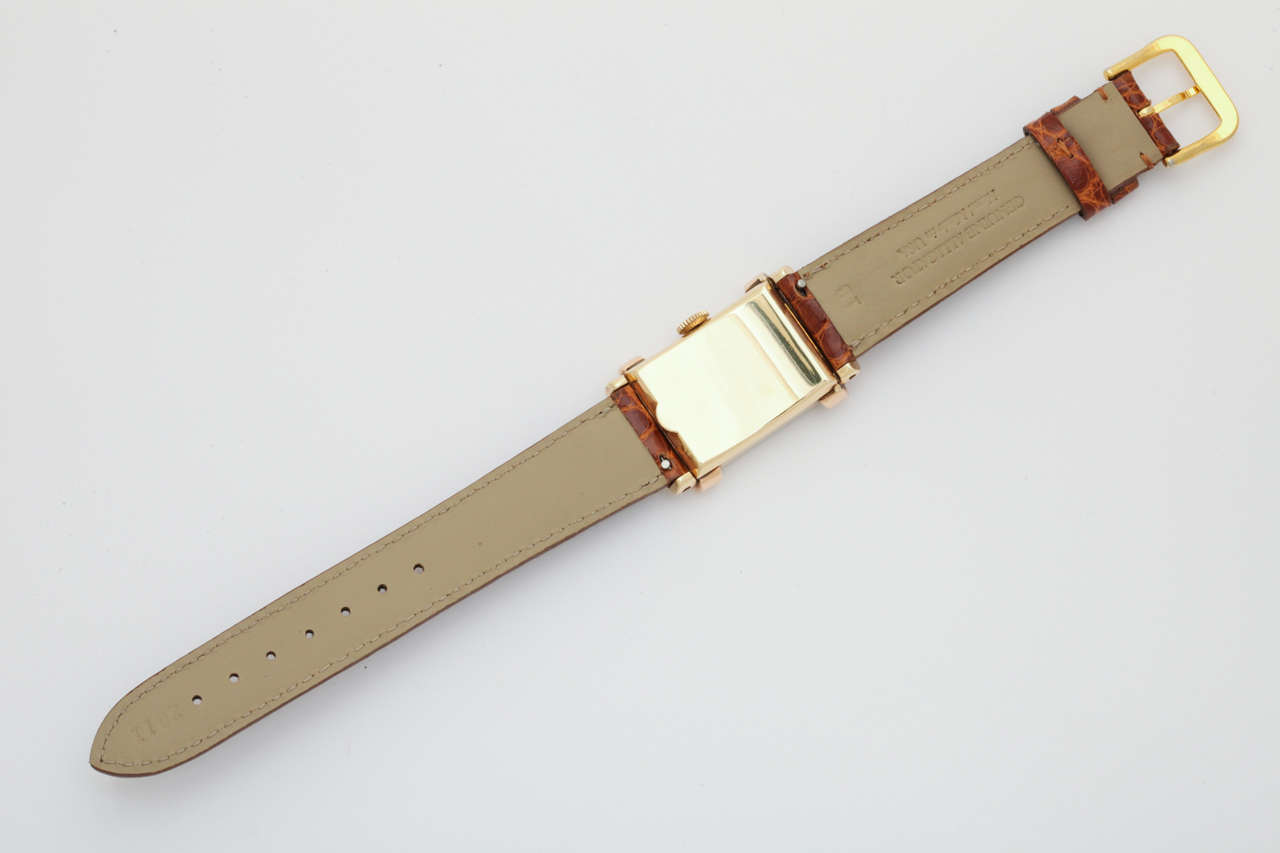 Very Rare Two-Tone IWC "Top Hat" For Sale at 1stDibs