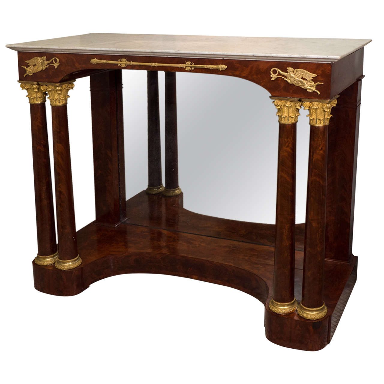 Fine French Empire Pier Table at 1stDibs