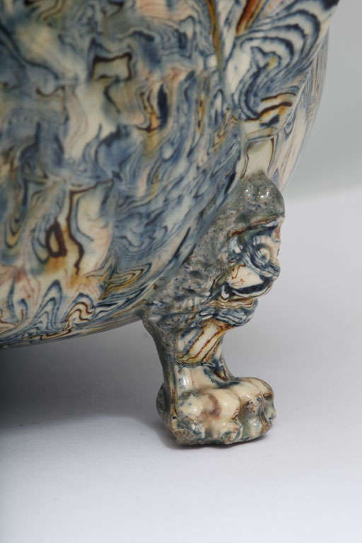 A Rare English Solid Agate Pottery Teapot at 1stDibs