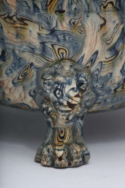 A Rare English Solid Agate Pottery Teapot at 1stDibs