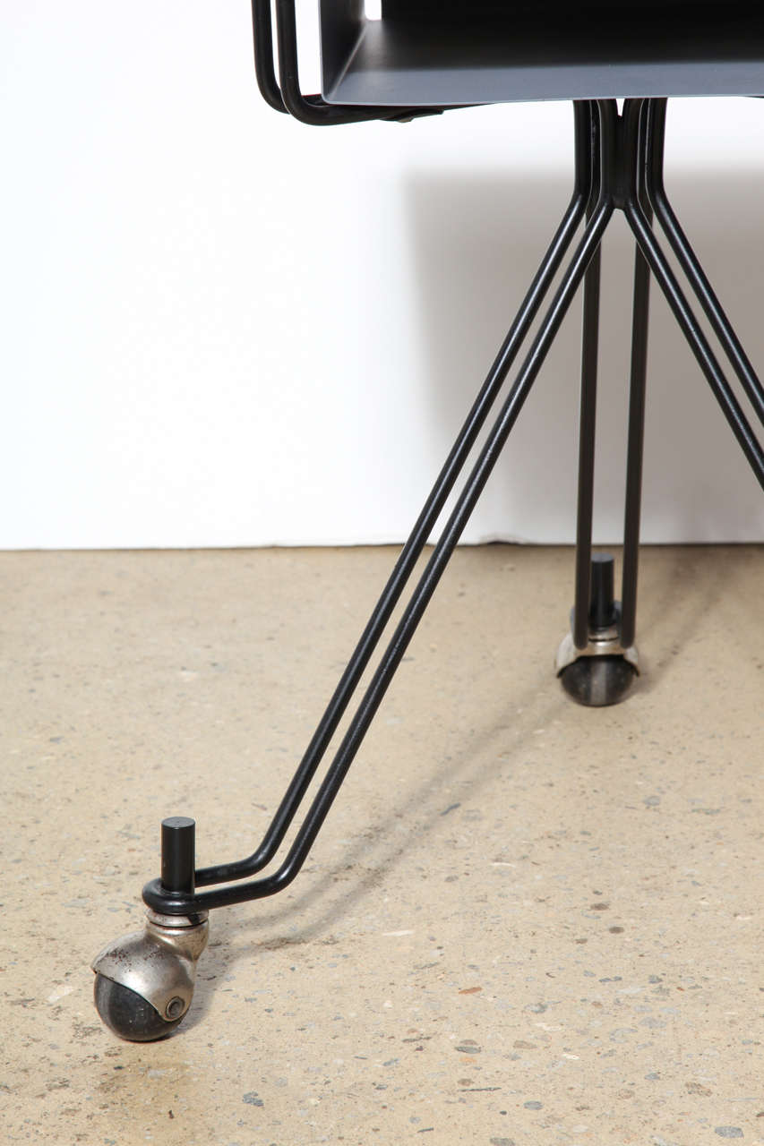 American Mid Century Pair of Eliot Noyes Rolling IBM Typewriter Tables ...