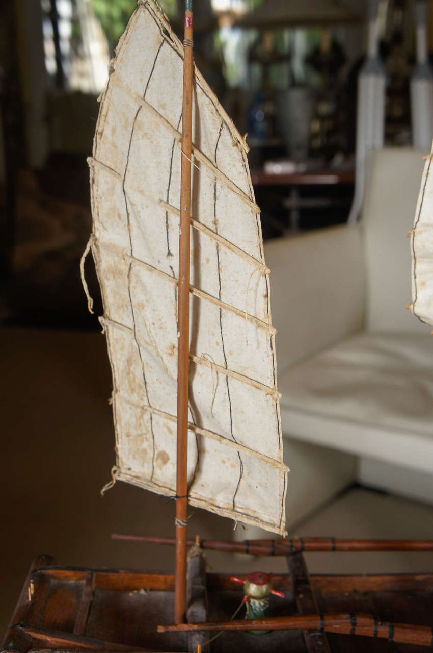 Finely Detailed Model of a Chinese Junk at 1stDibs
