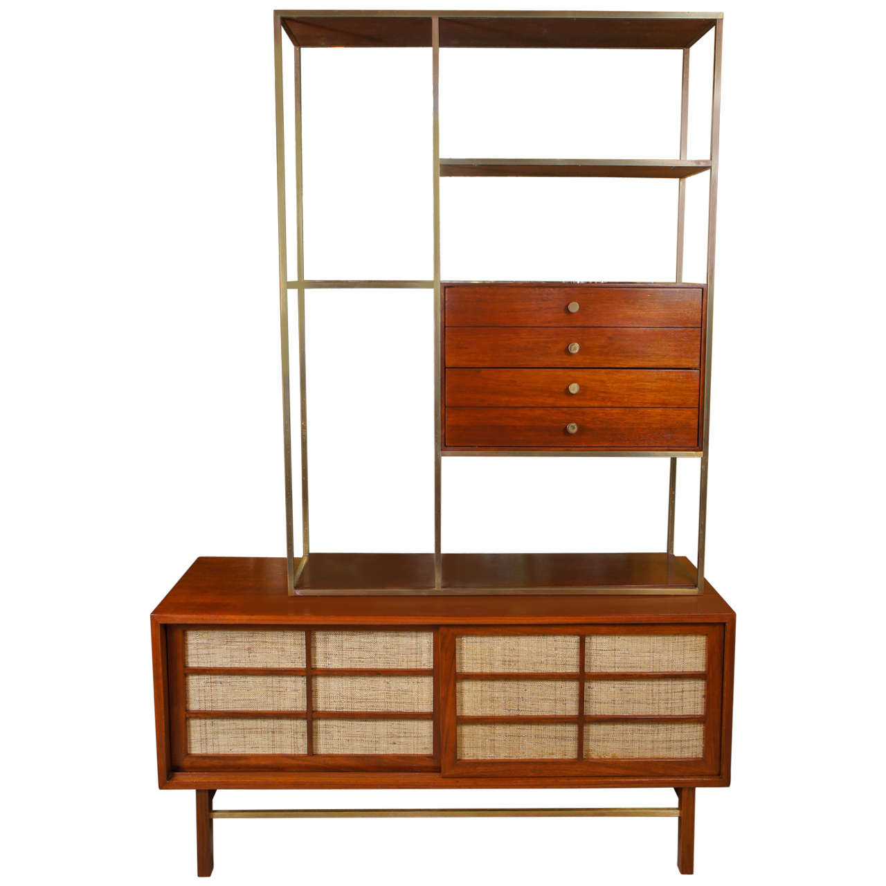 "Gallery Group," Walnut Credenza by Mark J. Furst and Robert Fellner ...