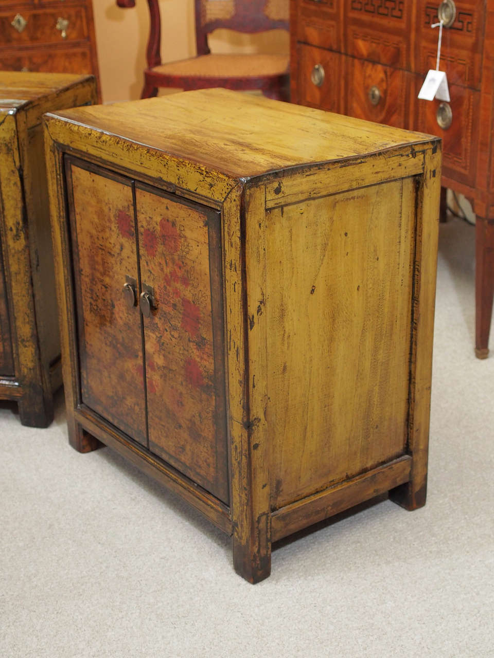 Pair Antique Chinese Lacquer Bedside Cabinets at 1stDibs | chinese ...