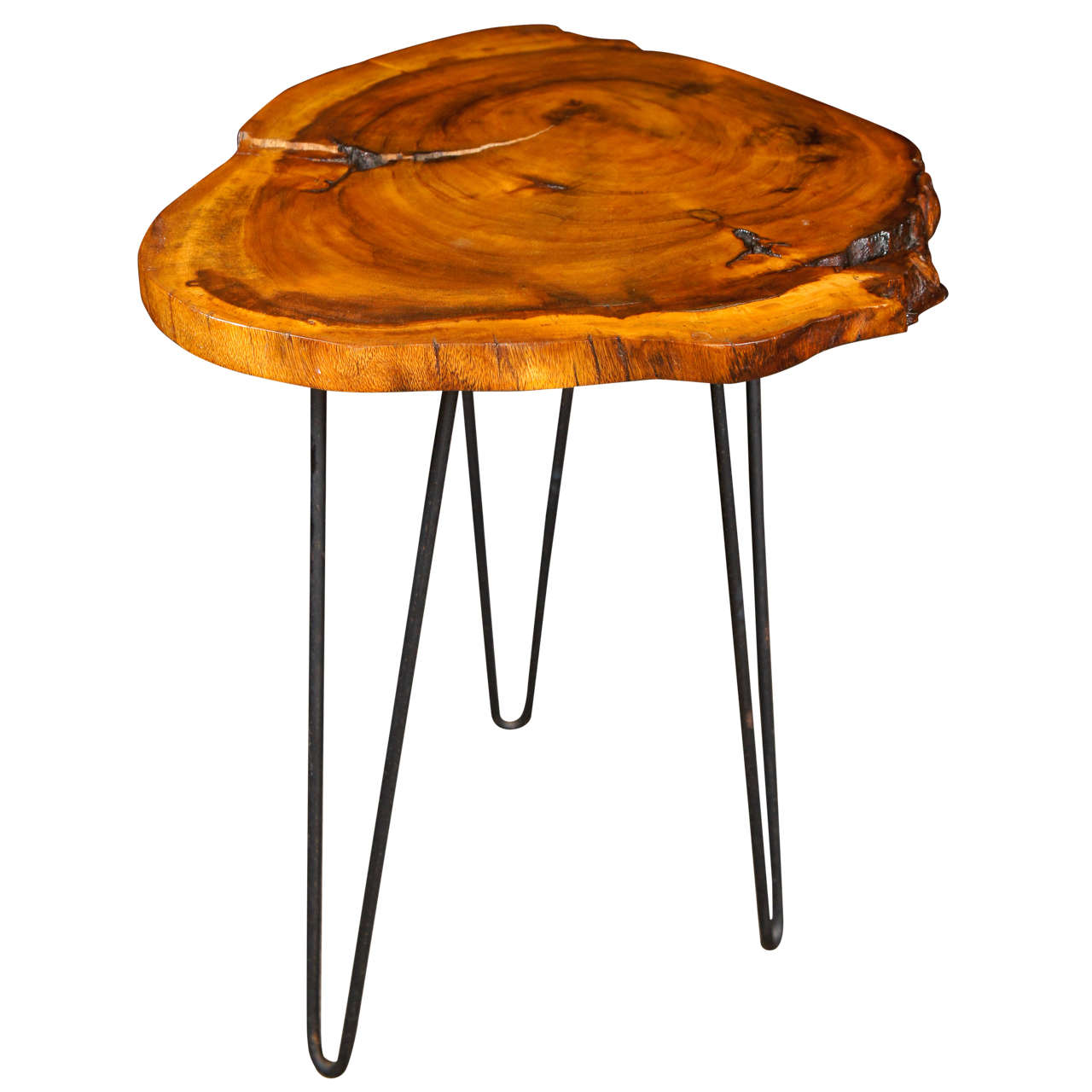 Walnut Side Table at 1stDibs