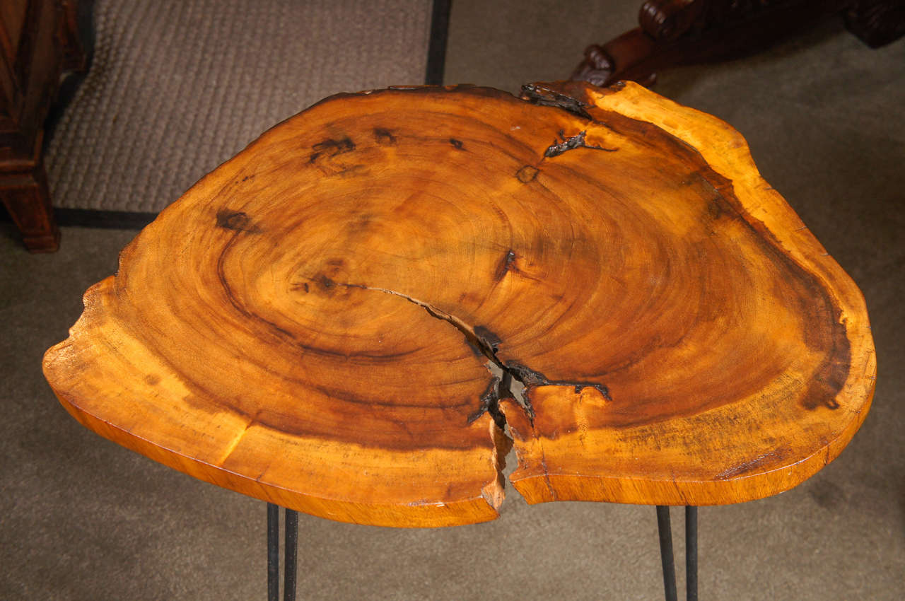 Walnut Side Table at 1stDibs