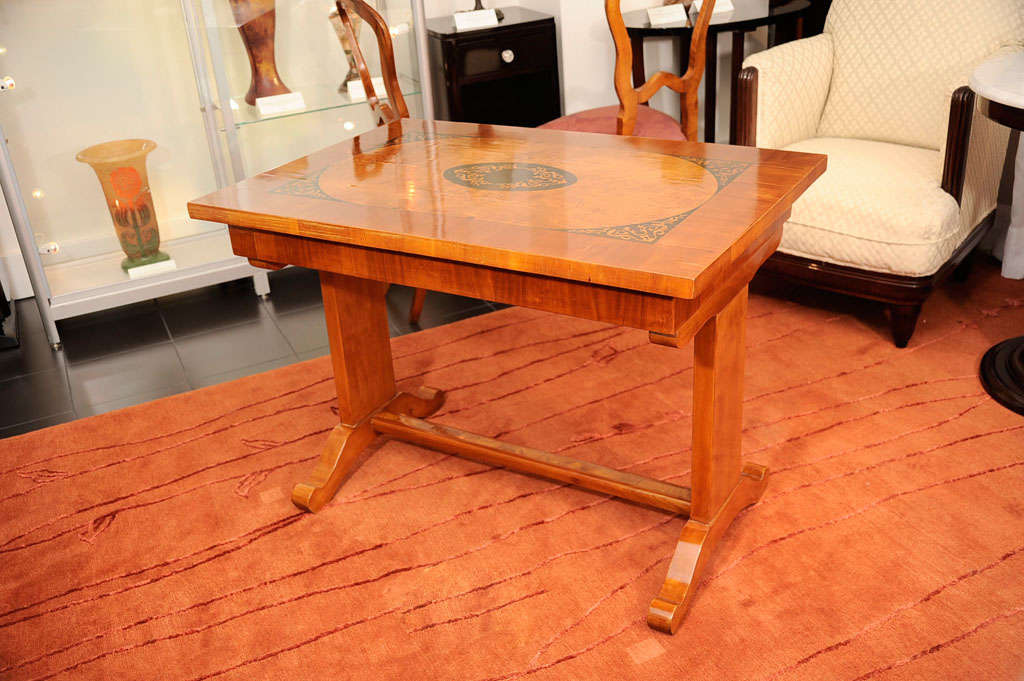 Biedermeier Game Table For Sale at 1stDibs