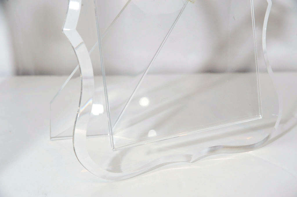 1940's Hollywood Lucite Picture Frame at 1stDibs | 1940s picture frame