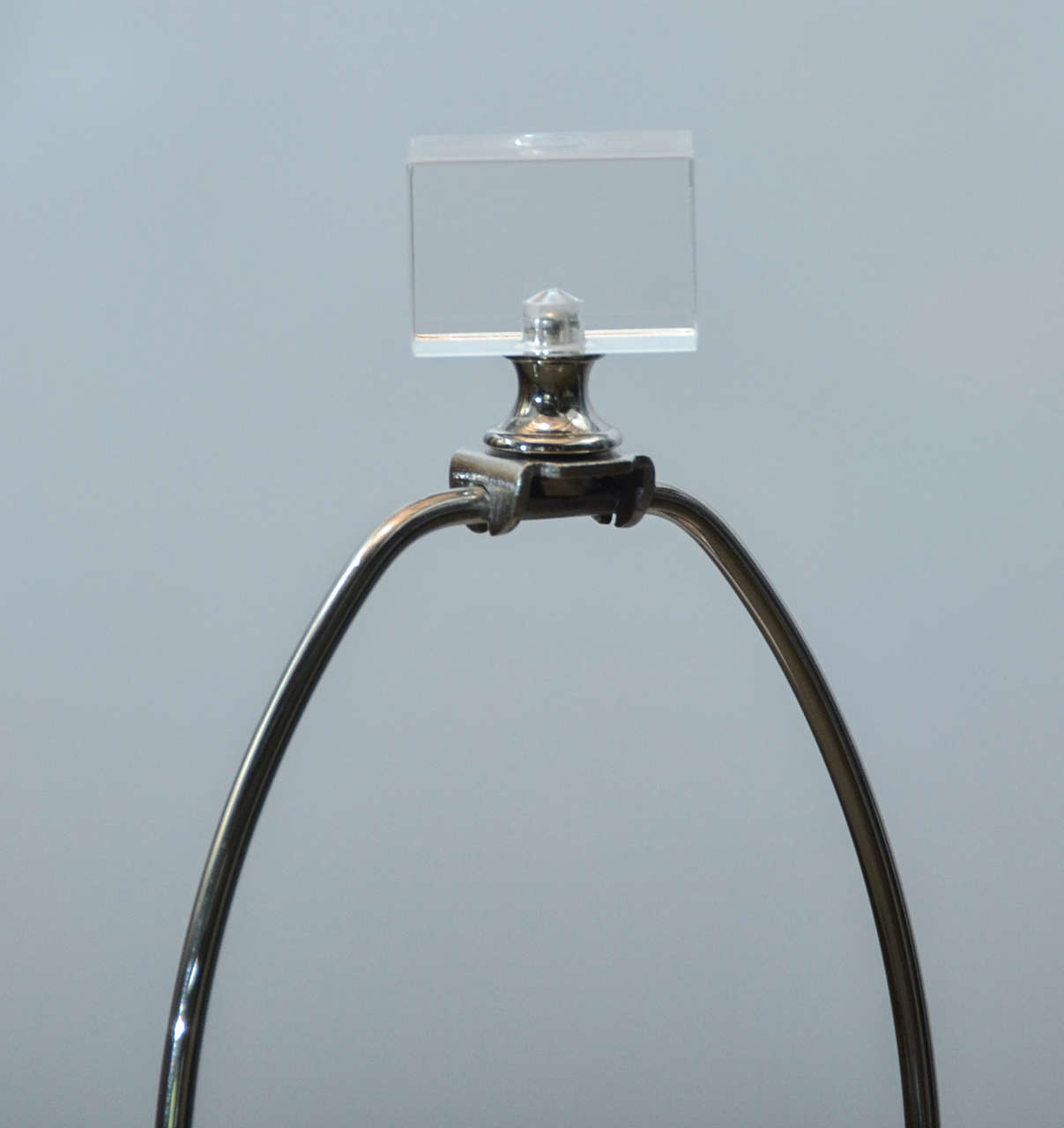 Lucite Stacked Block Lamp For Sale at 1stDibs