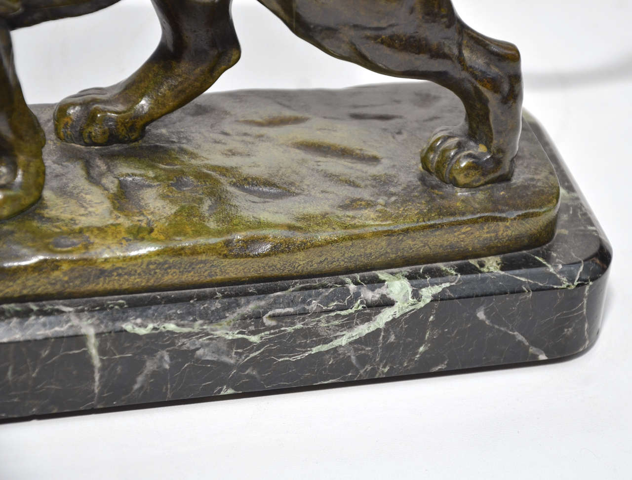 Bronze Lion Signed Vidal at 1stDibs | vidal leon, bronze lion sculpture ...